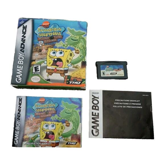 Nintendo | Video Games & Consoles | Spongebob Squarepants Revenge Of The Flying Dutchman Gameboy ...